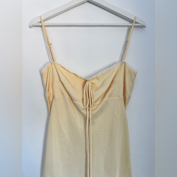 Ciao Lucia | Dresses | Ciao Lucia Small Carina Slip Dress Mini Yellow ...